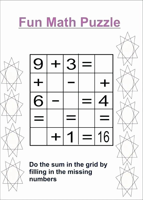 3rd Grade Brain Teasers Printable Brain Stretcher Worksheets Answers 
